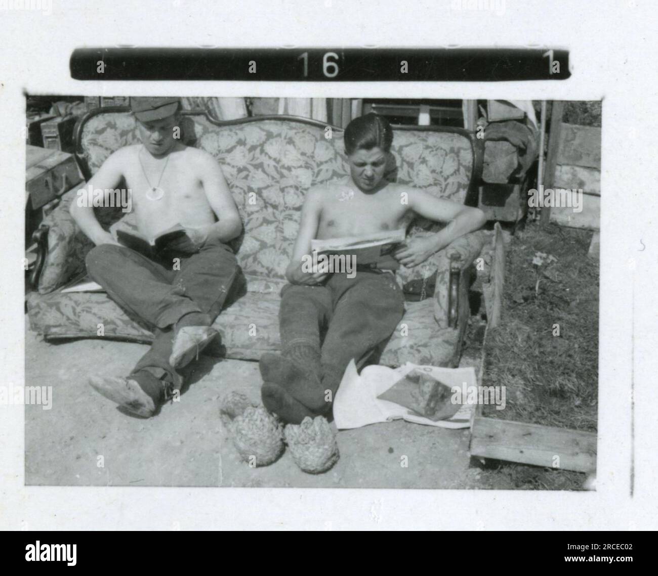 SS-Fotograf Fabiger, SS-Panzerkorps, Narva, 1944 tägliche Aktivitäten ...