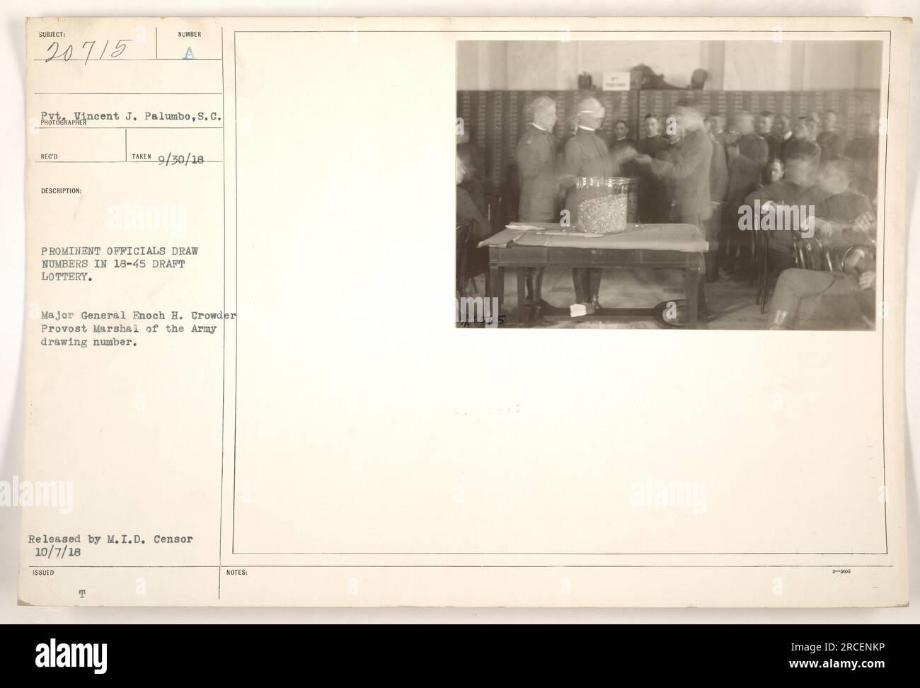 Generalmajor enoch crowder -Fotos und -Bildmaterial in hoher Auflösung ...