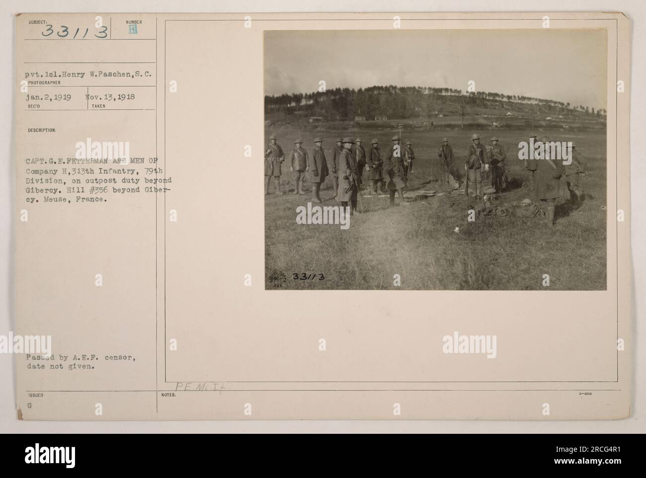 Pvt lel henry w paschen -Fotos und -Bildmaterial in hoher Auflösung – Alamy