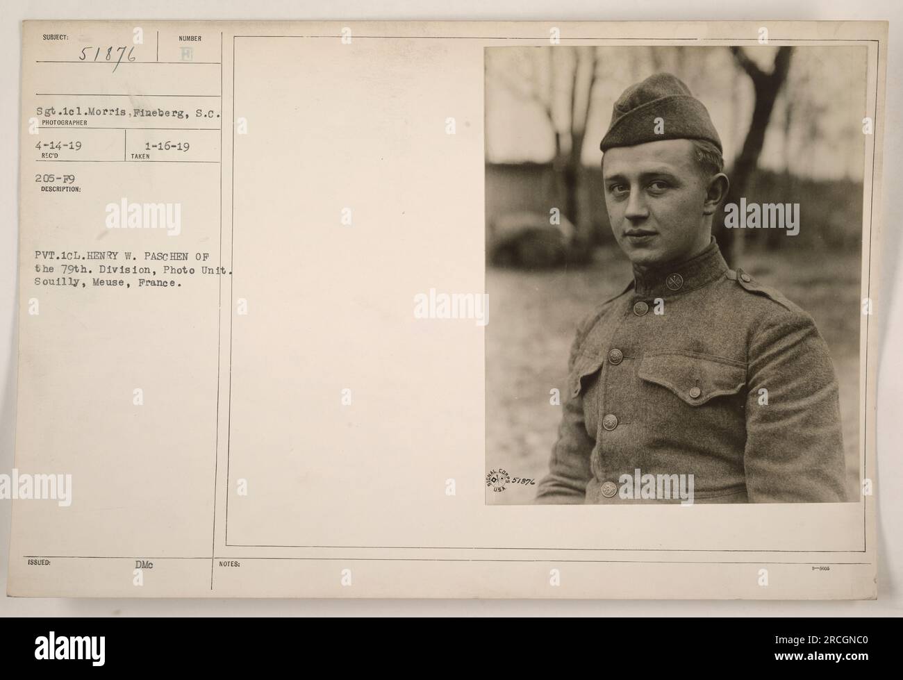 Pvt lel henry w paschen -Fotos und -Bildmaterial in hoher Auflösung – Alamy