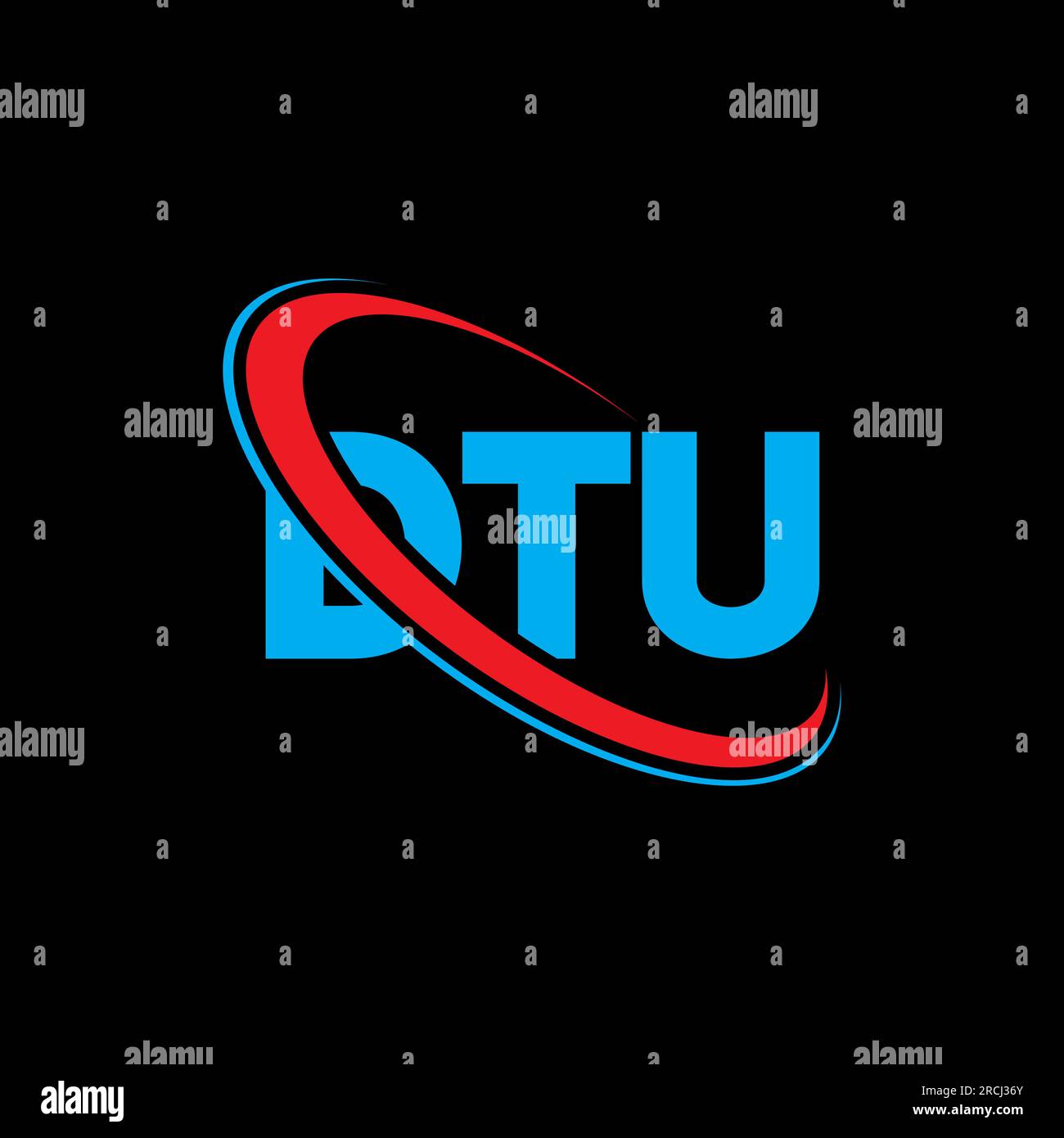 Dtu logo design Stock-Vektorgrafiken kaufen - Alamy