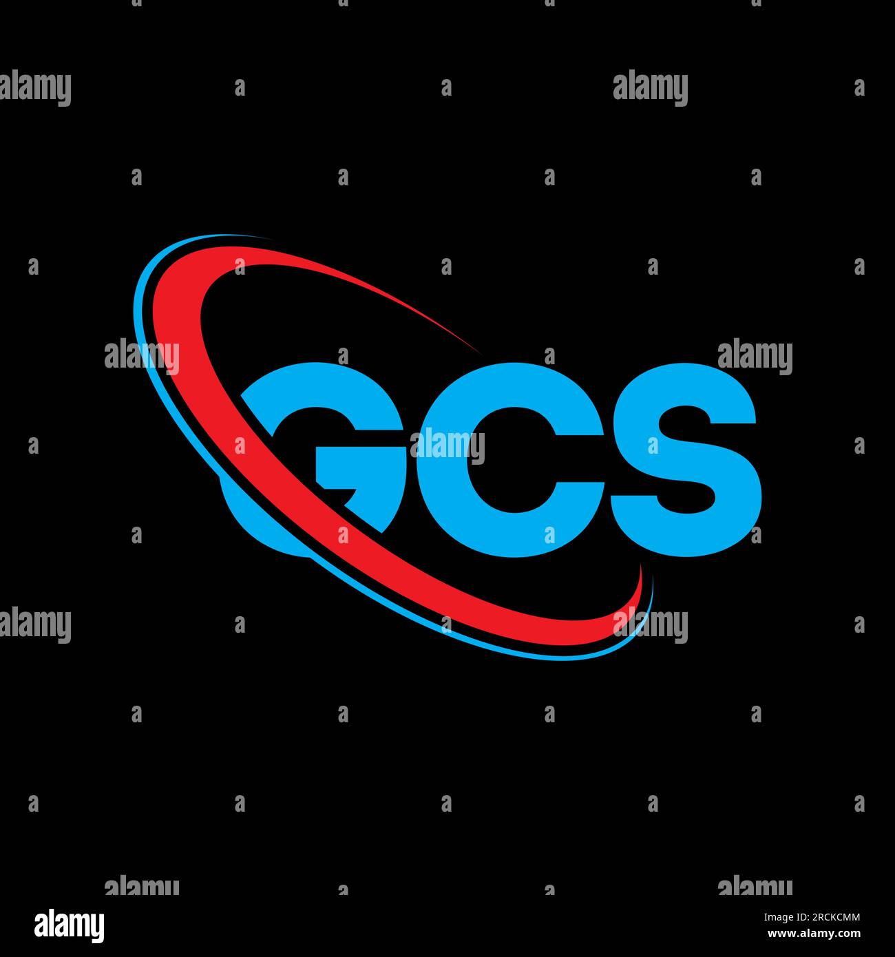 Gcs logo design Stock-Vektorgrafiken kaufen - Alamy