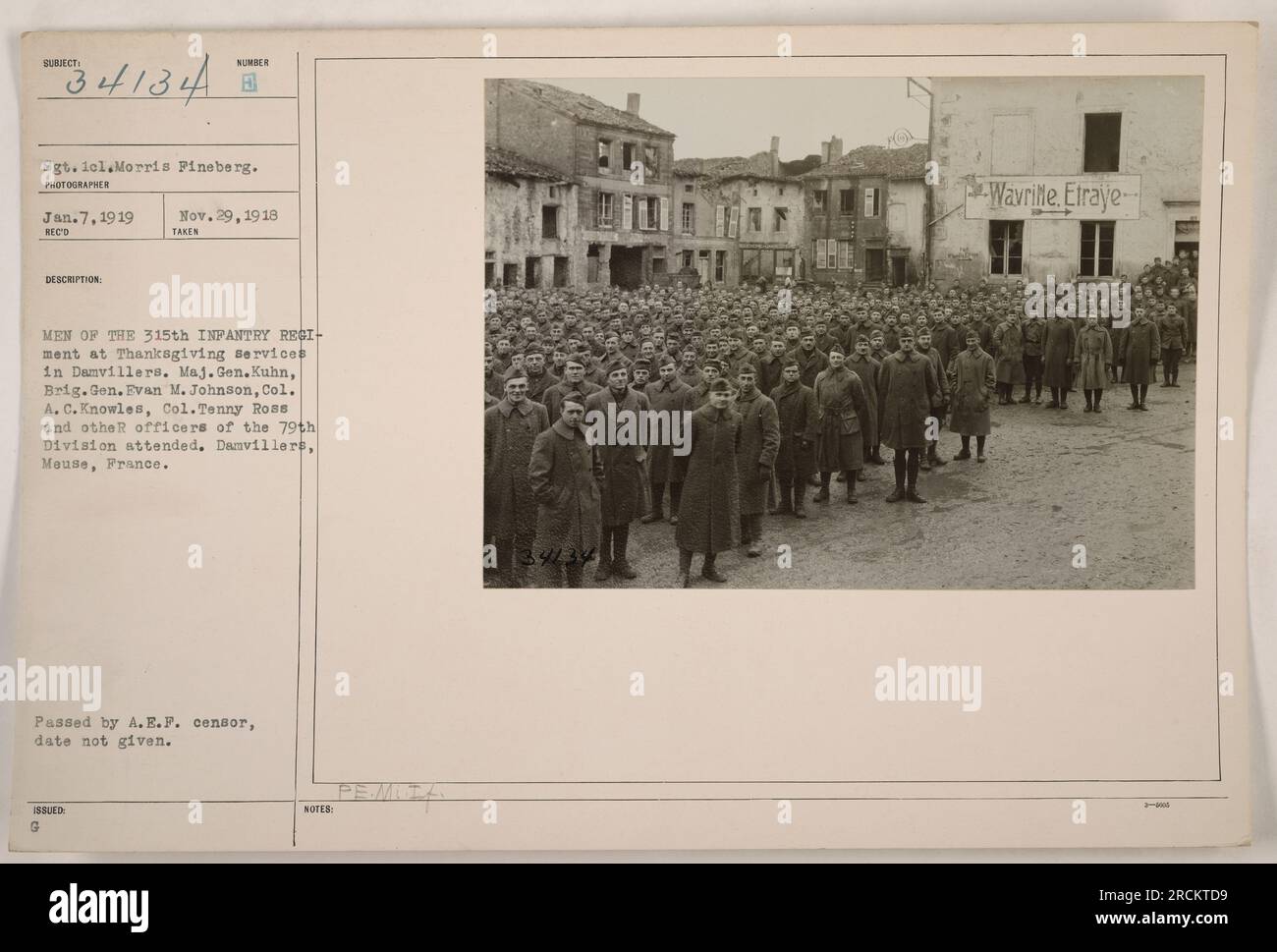 Sgt iol morris fineberg -Fotos und -Bildmaterial in hoher Auflösung – Alamy