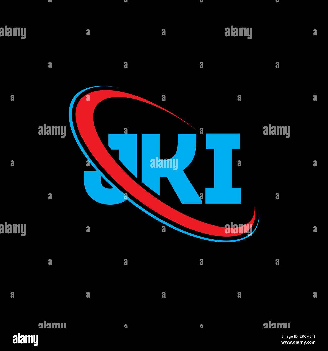 JKI-Logo. JKI-Brief. Logo mit JKI-Buchstaben. Initialen JKI-Logo ...