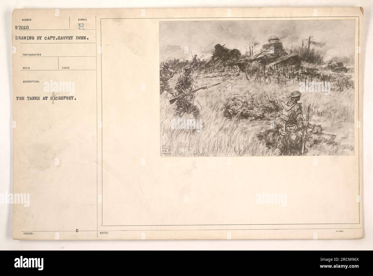 Foto der Panzer, die während der Schlacht von Seicheprey verwendet ...