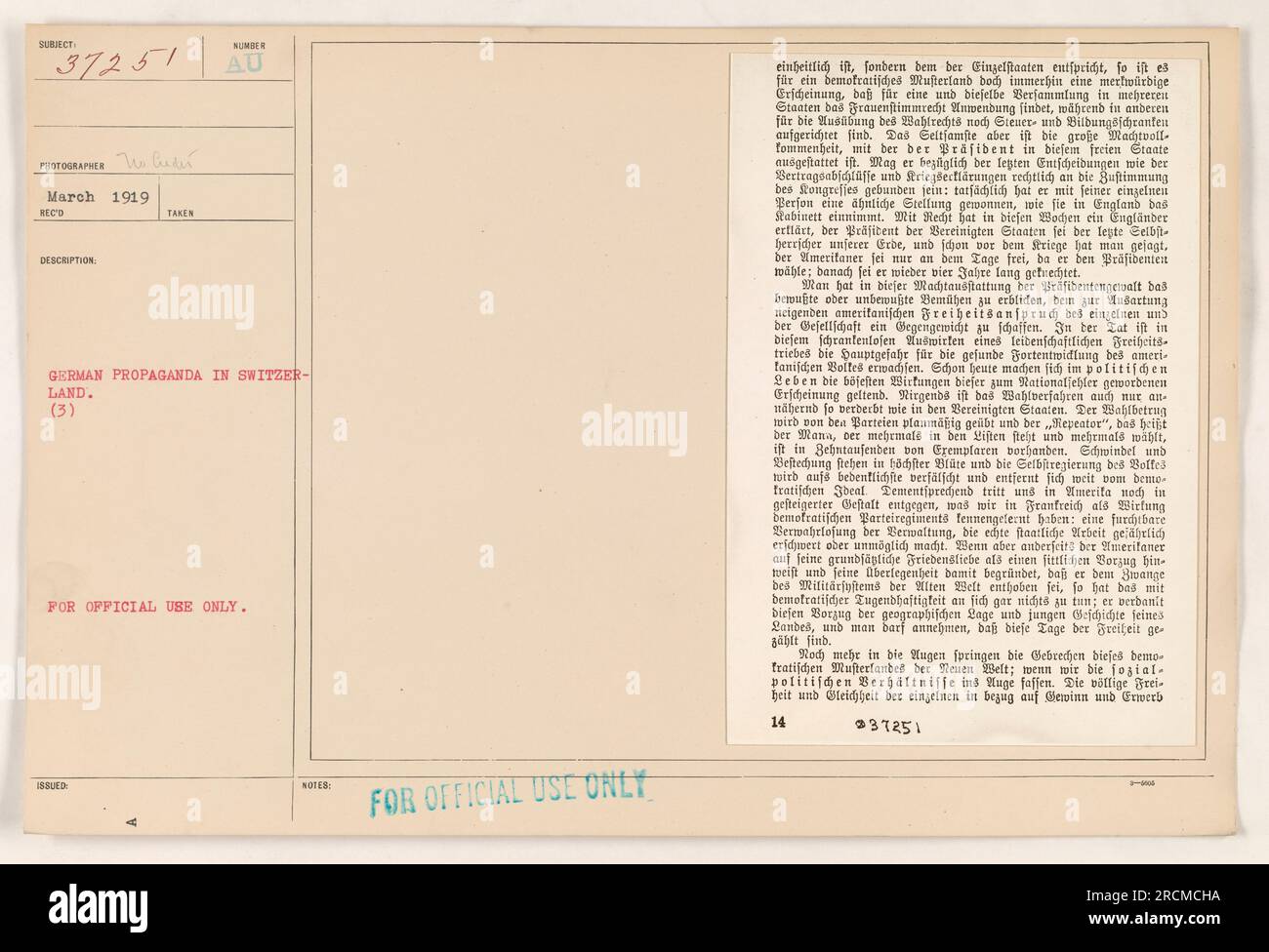 Deutsche propaganda in der schweiz -Fotos und -Bildmaterial in hoher ...