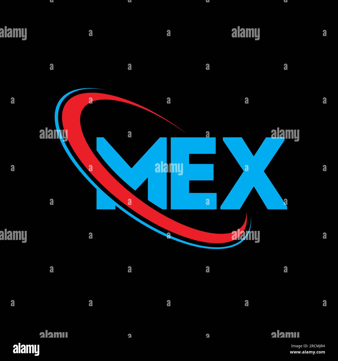 Mex logo design Stock-Vektorgrafiken kaufen - Alamy