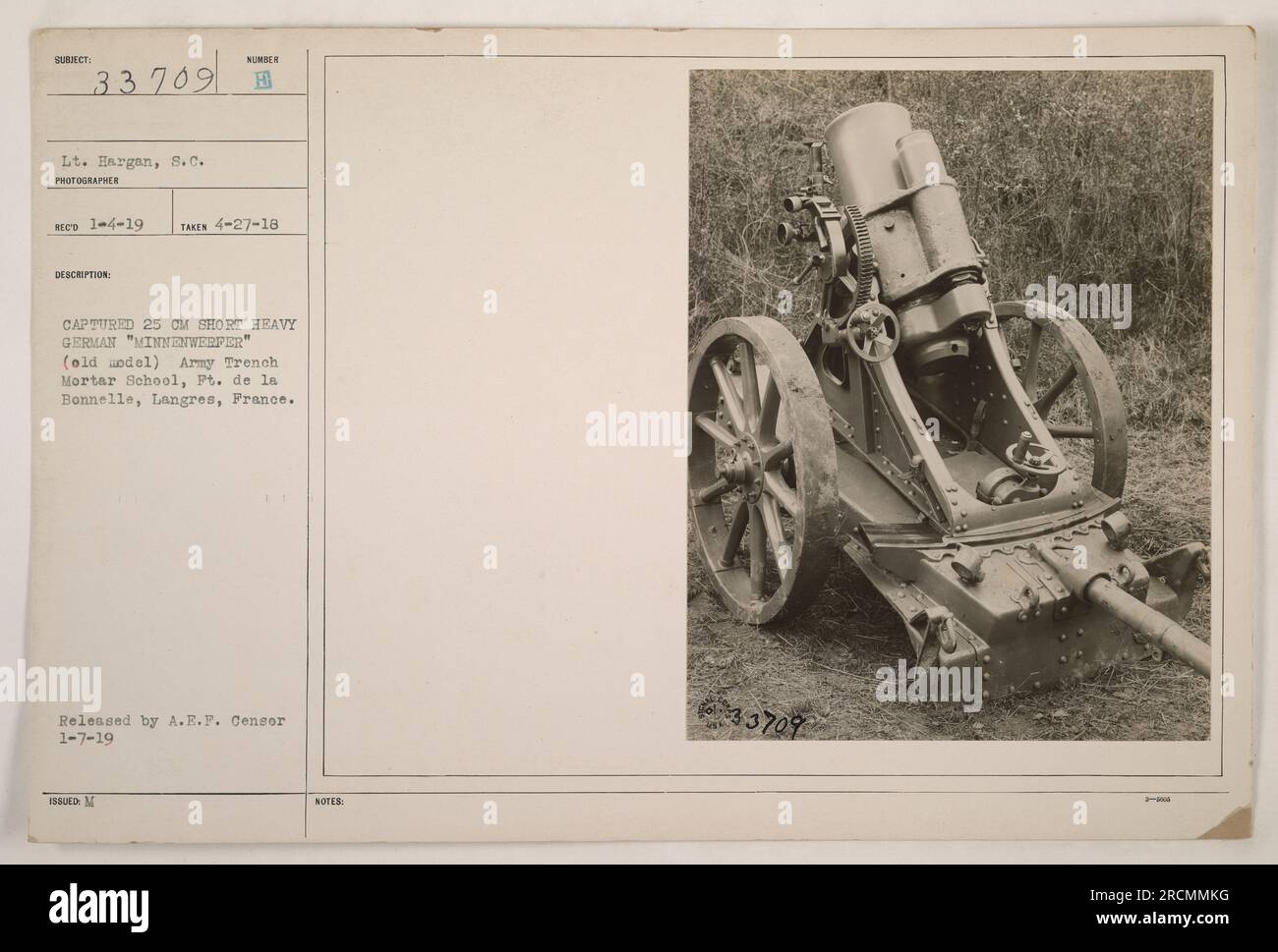 Deutscher minnwerfer -Fotos und -Bildmaterial in hoher Auflösung – Alamy