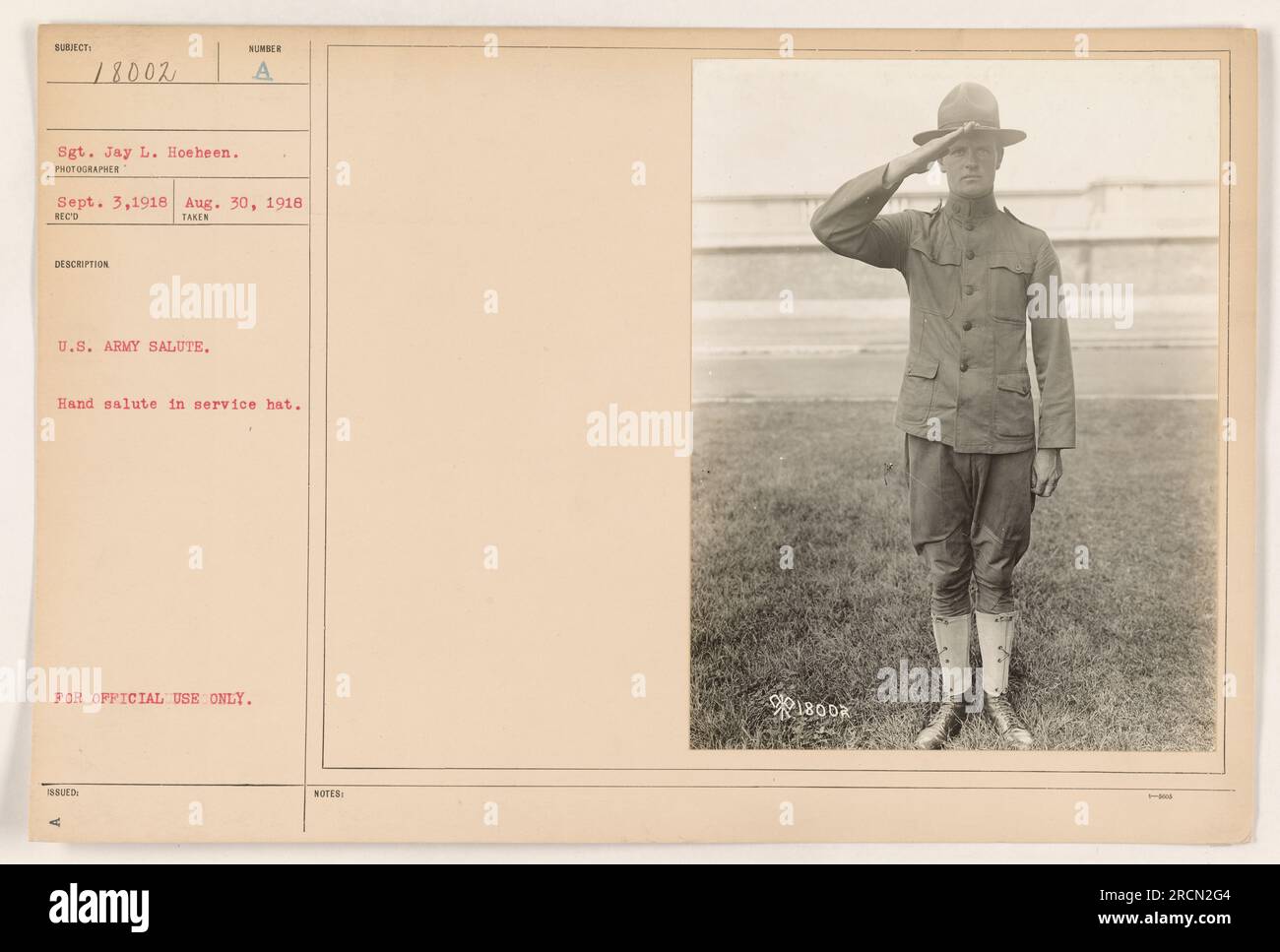 Soldat Sergeant Jay L. Hoe heen aus den USA Die Armee ist gefangen und ...