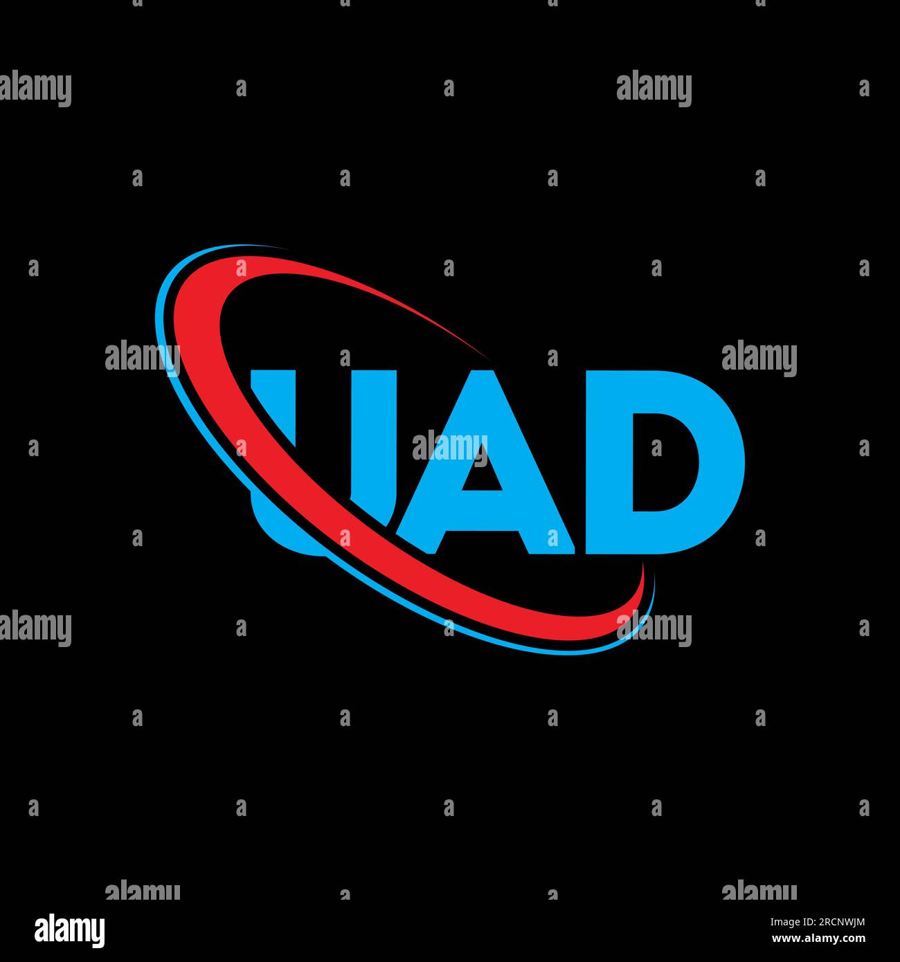 Uad logo design Stock-Vektorgrafiken kaufen - Alamy