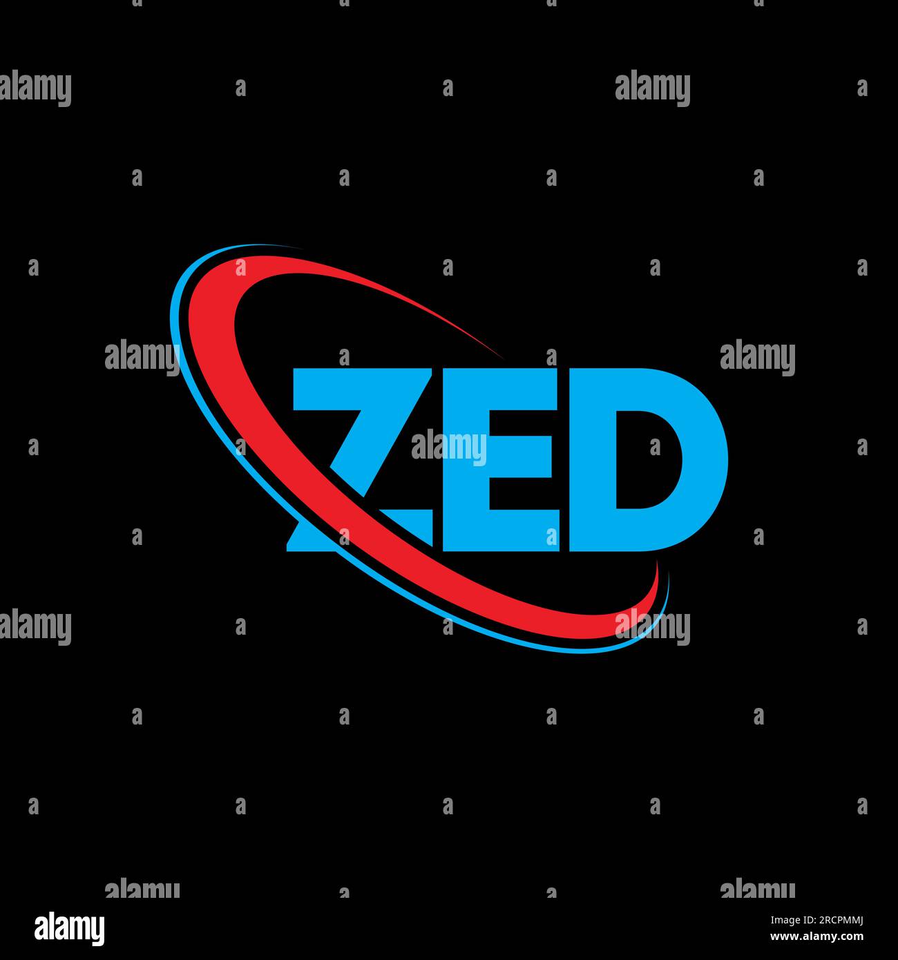 Zed logo design Stock-Vektorgrafiken kaufen - Alamy