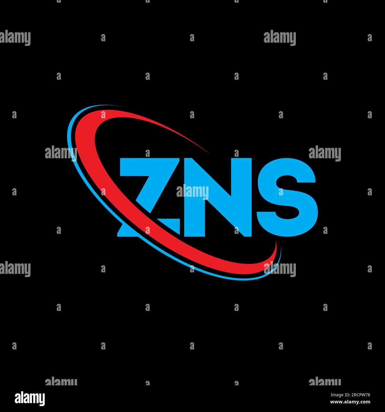 Zns logo design Stock-Vektorgrafiken kaufen - Alamy