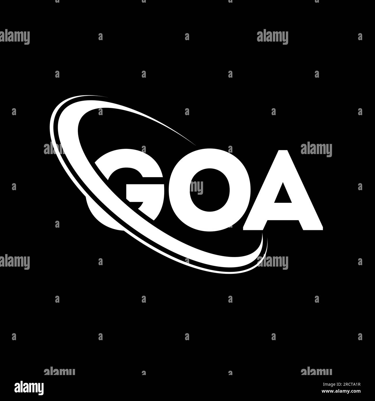Goa logo design Stock-Vektorgrafiken kaufen - Alamy