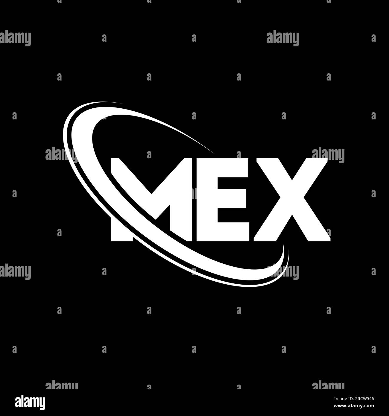 Mex logo design Stock-Vektorgrafiken kaufen - Alamy
