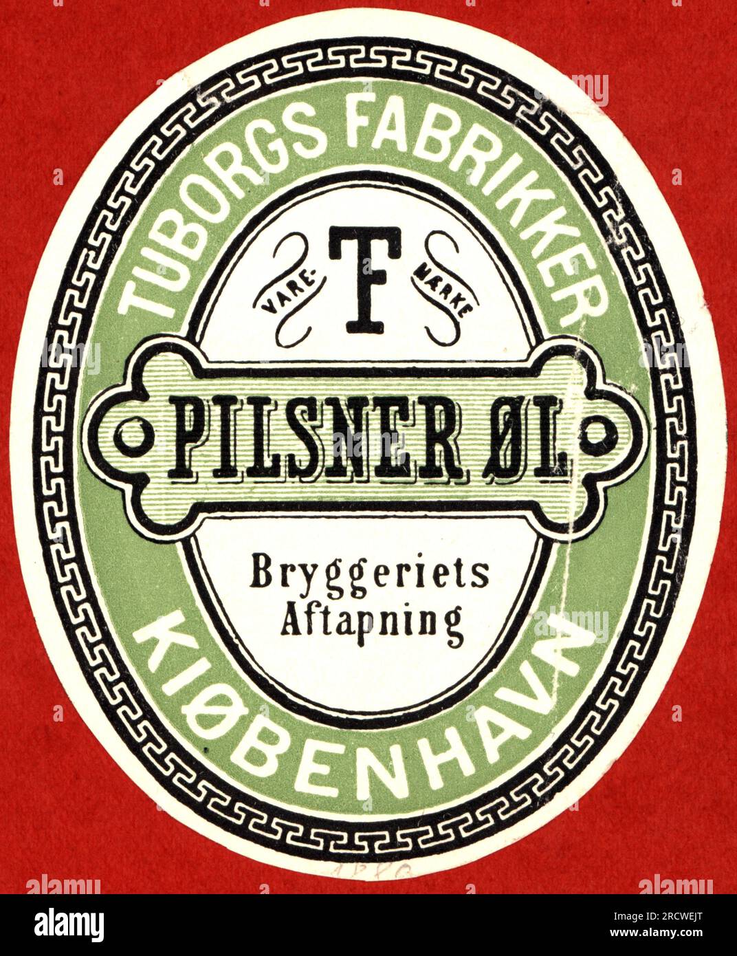 Werbung, Getränke, Bier, Pilsner Bier, Tuborgs Fabrikker, Kopenhagen ...
