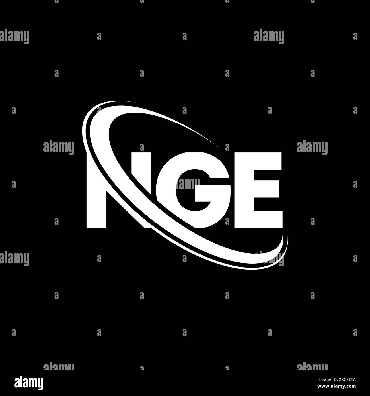 Nge kreis logo Stock-Vektorgrafiken kaufen - Alamy