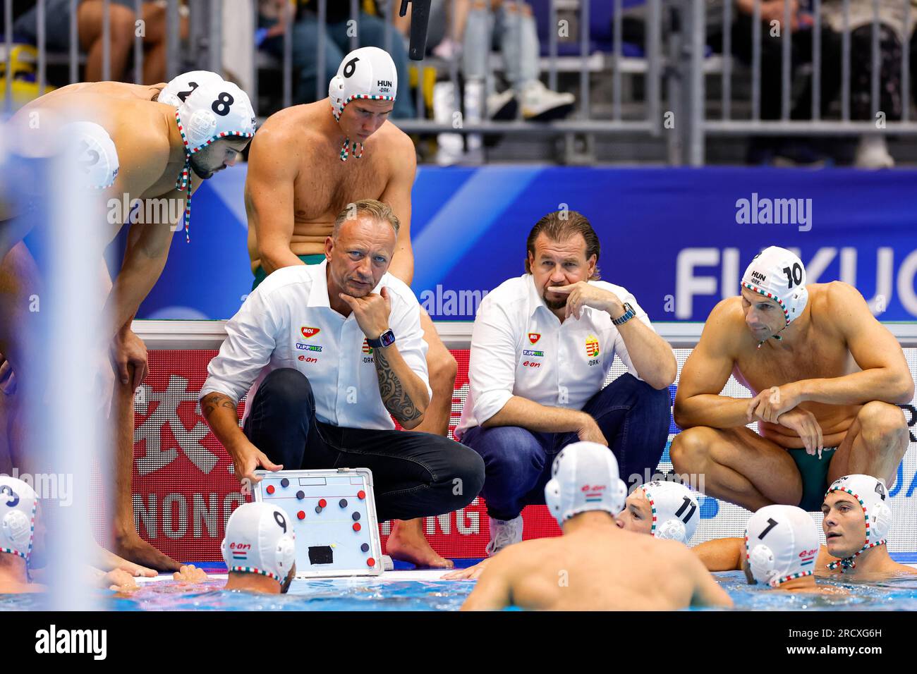 Fukuoka, Japan. 17. Juli 2023. FUKUOKA, JAPAN - JULI 17: Marton Levai ...