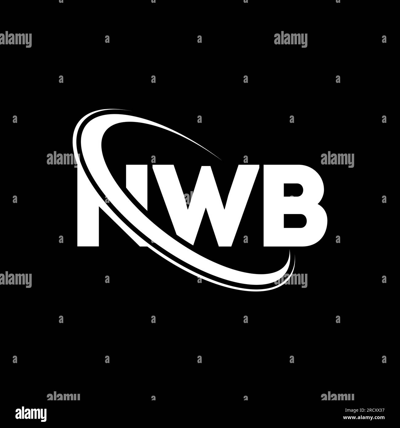 Nwb logo design Stock-Vektorgrafiken kaufen - Alamy