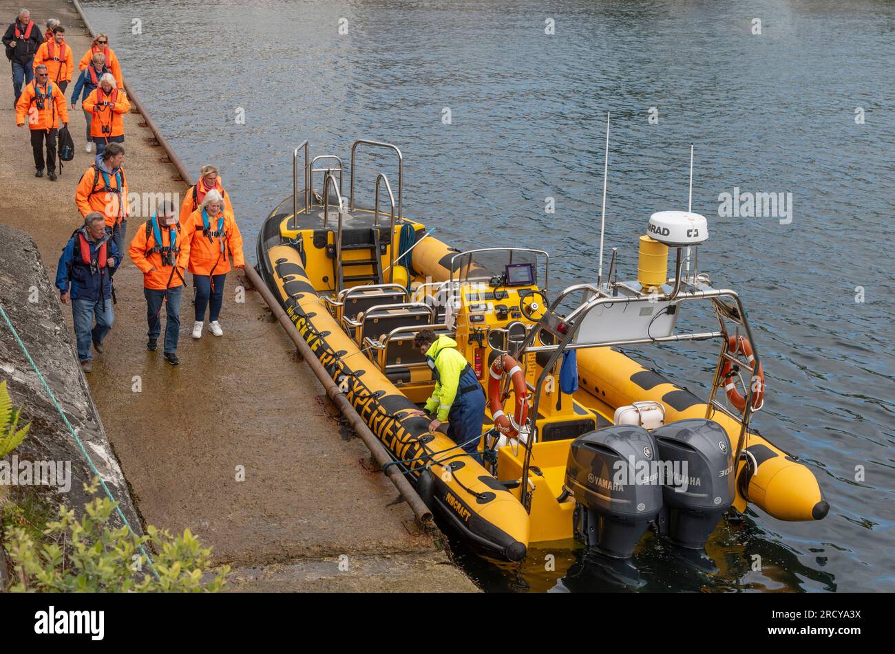 Portree, Isle of Skye, Schottland, Großbritannien. 5. Juni 2023 ...