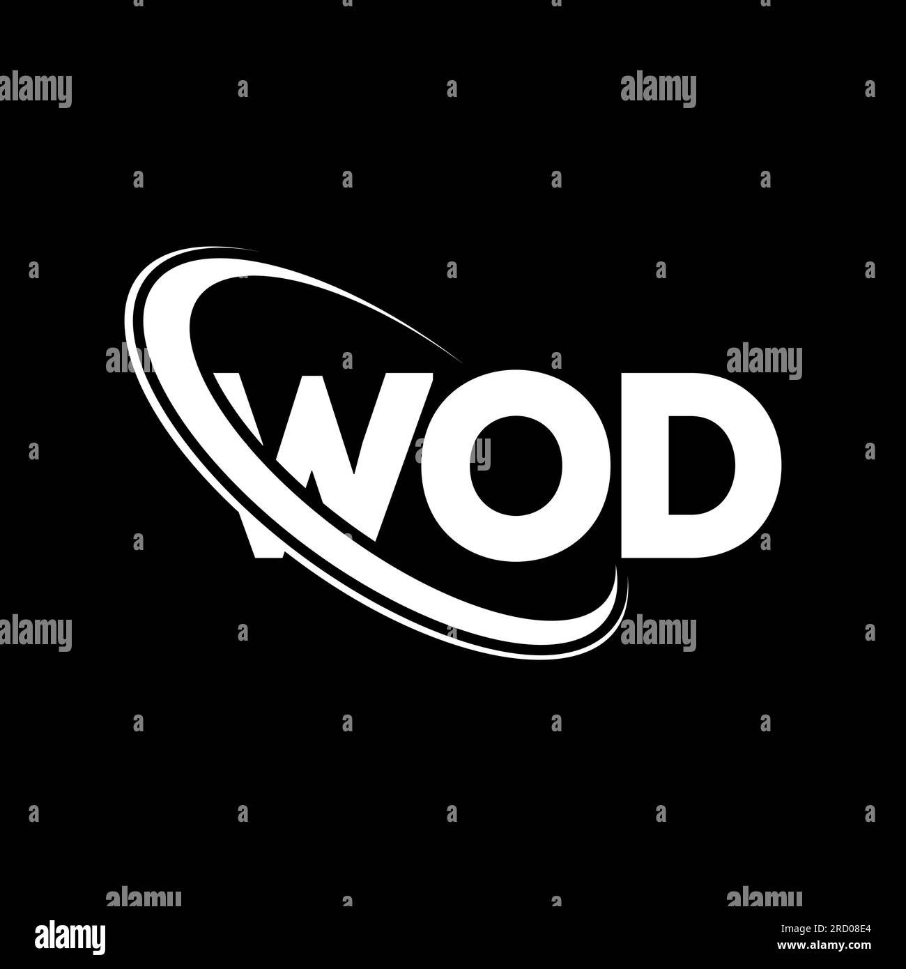 Wod logo design -Fotos und -Bildmaterial in hoher Auflösung – Alamy