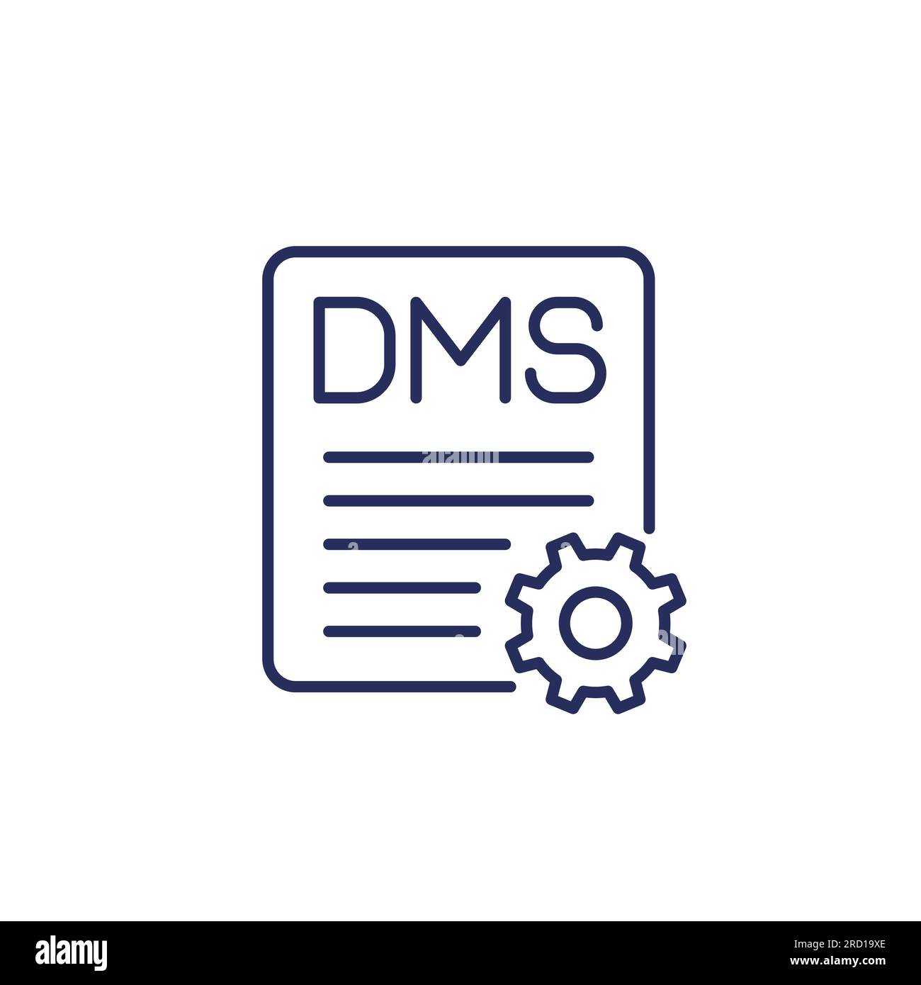 Document management system Stock-Vektorgrafiken kaufen - Alamy