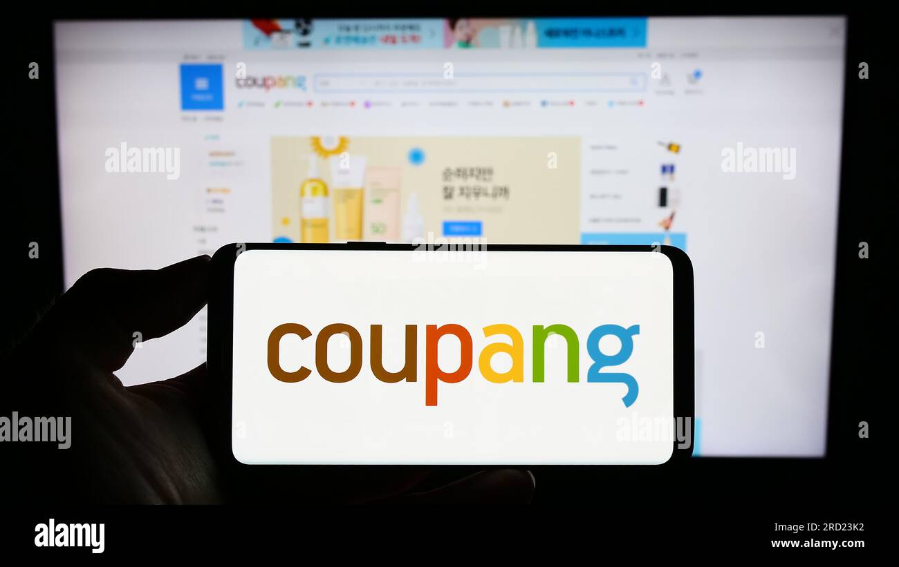 Logo coupang -Fotos und -Bildmaterial in hoher Auflösung – Alamy