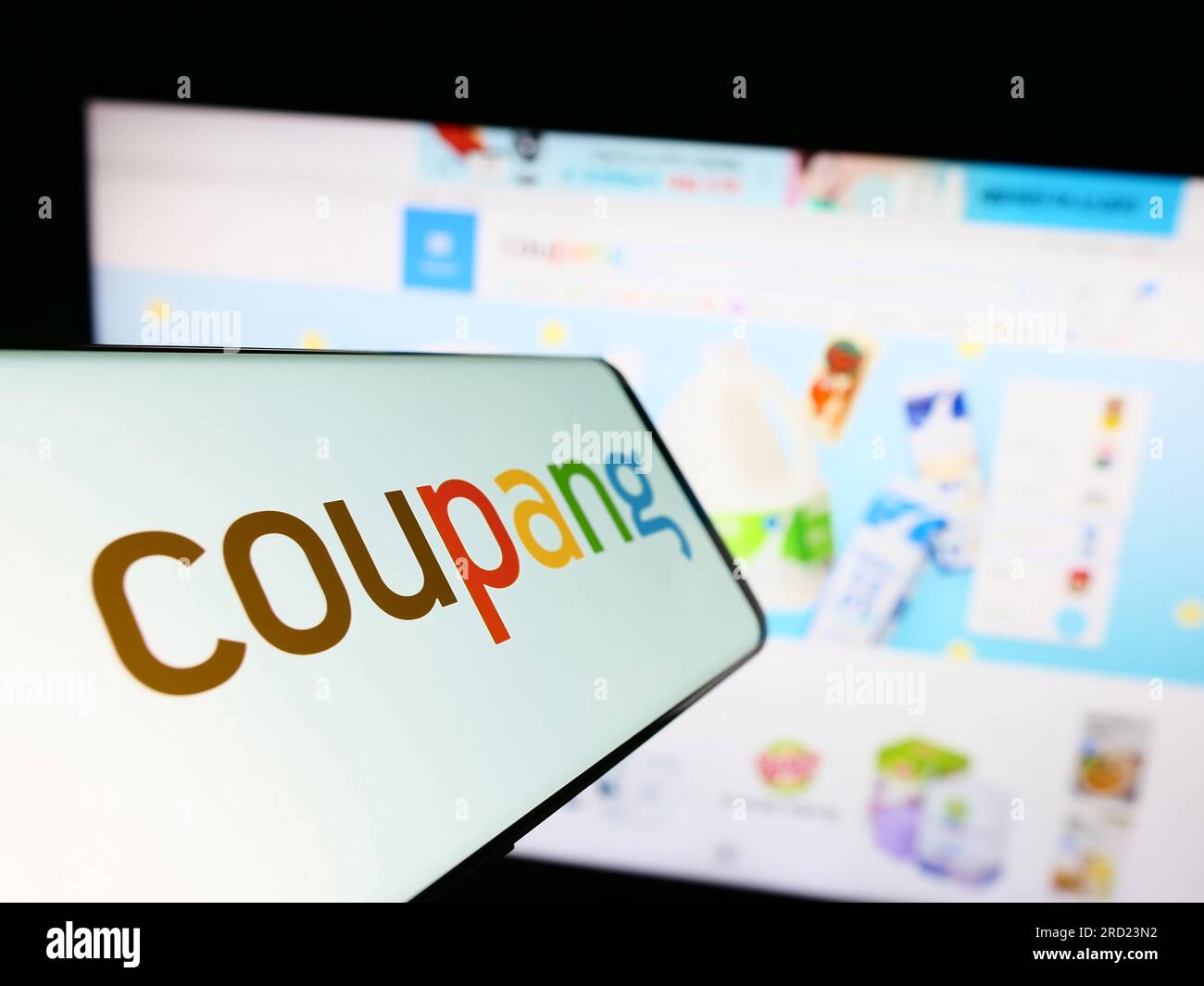 Logo coupang -Fotos und -Bildmaterial in hoher Auflösung – Alamy
