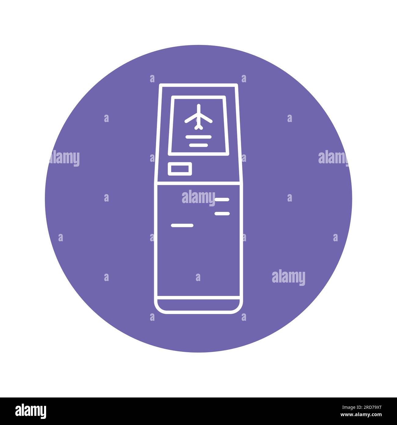 Self service check in Stock-Vektorgrafiken kaufen - Alamy