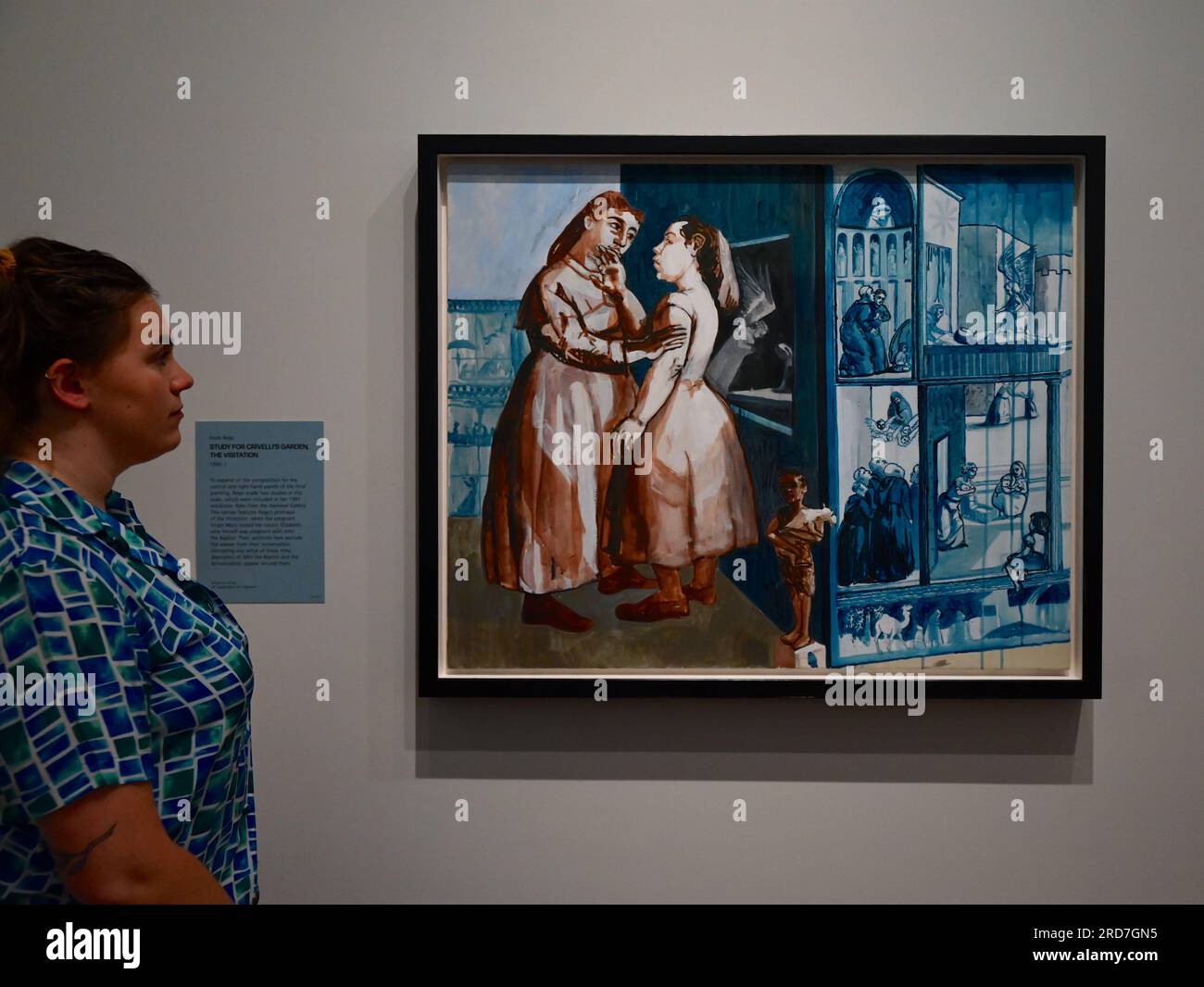 Mehr als 30 Jahre nachdem Dame Paula Rego (1935–2022), die erste assoziierte Künstlerin der ...