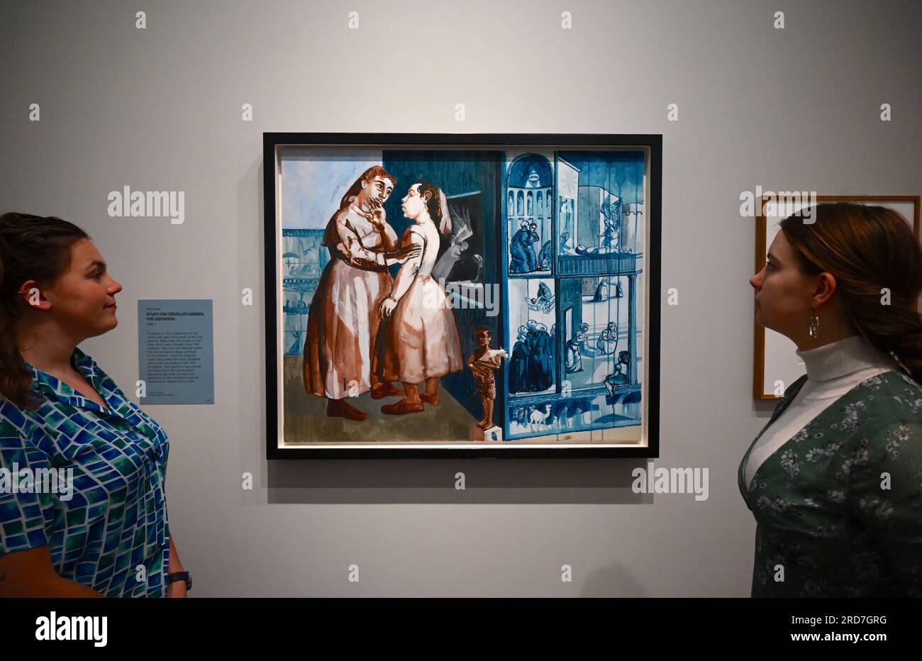 Mehr als 30 Jahre nachdem Dame Paula Rego (1935–2022), die erste assoziierte Künstlerin der ...