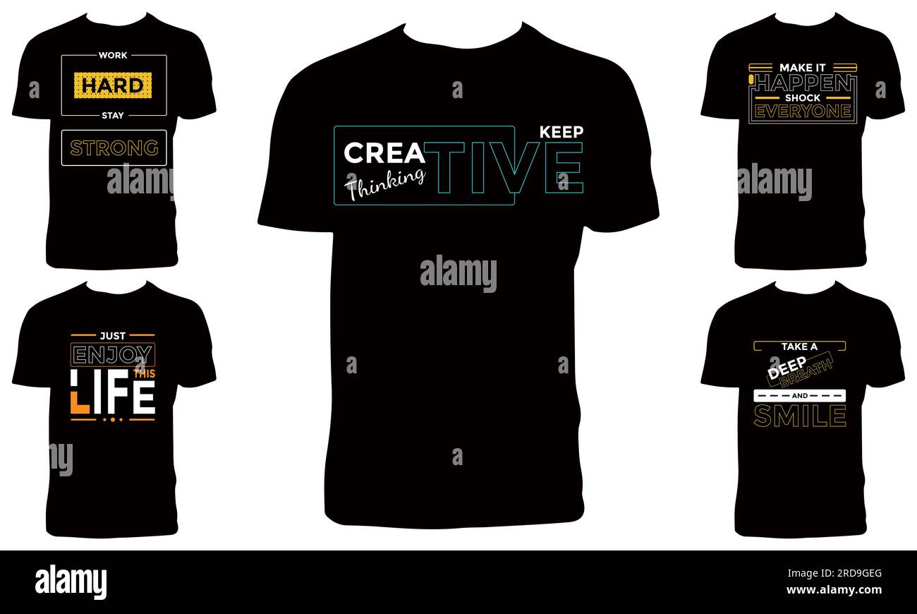 T shirt mit modischem slogan -Fotos und -Bildmaterial in hoher ...