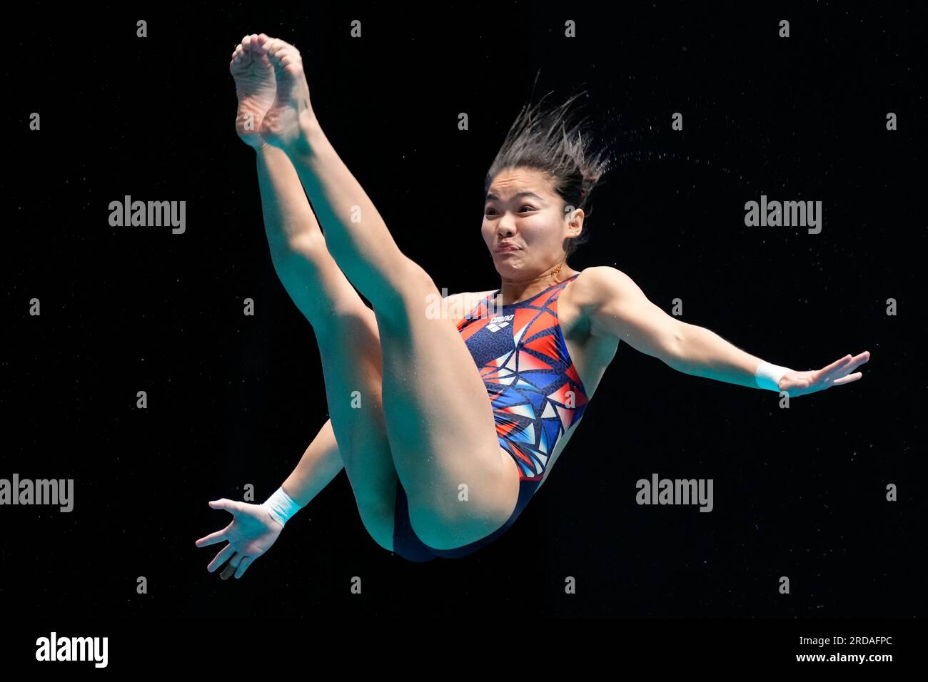 Nur Dhabitah Sabri of Malaysia competes during the women's 3m ...