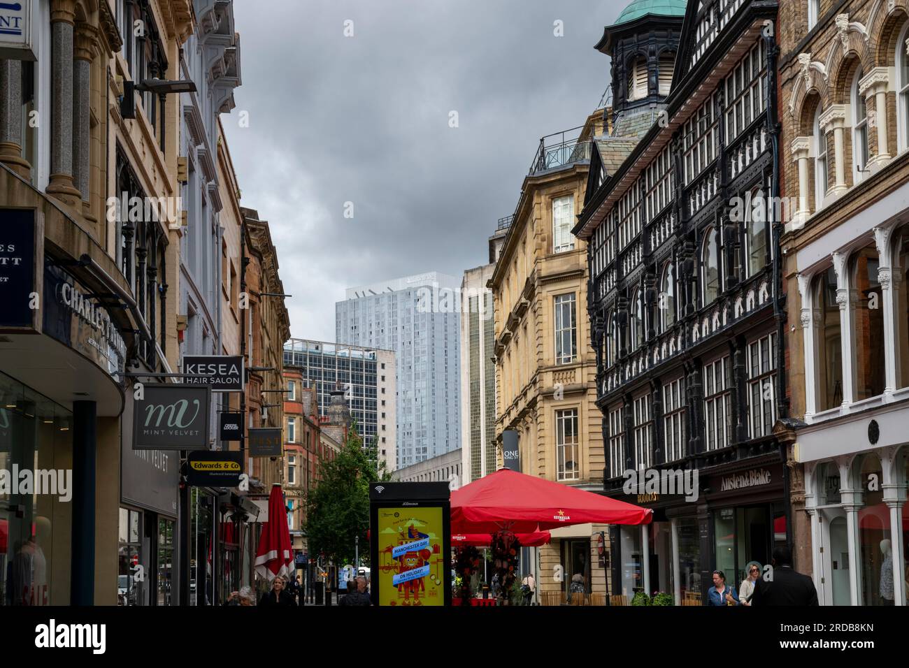 King street manchester -Fotos und -Bildmaterial in hoher Auflösung – Alamy