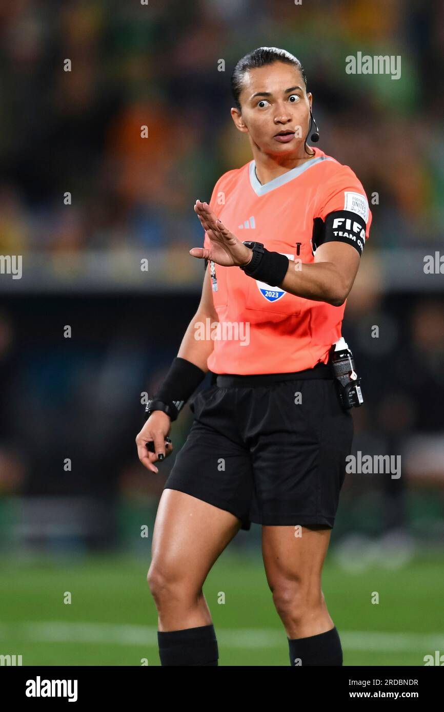 SYDNEY, AUSTRALIA - JULY 20: Referee reacts to slow play during the ...