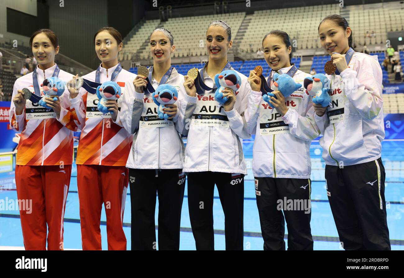 Liuyi WANG and Qianyi WANG of China, silver, Anna-Maria ALEXANDRI and ...