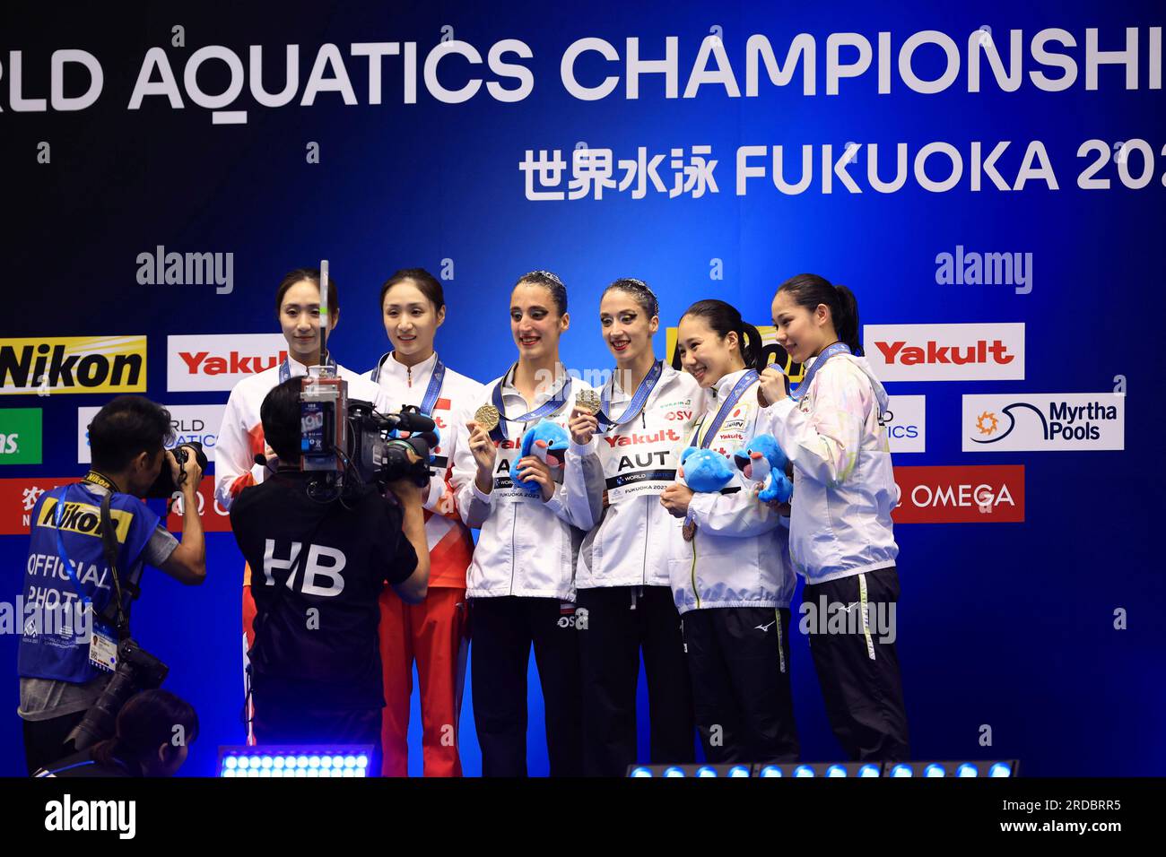 Liuyi WANG and Qianyi WANG of China, silver, Anna-Maria ALEXANDRI and ...