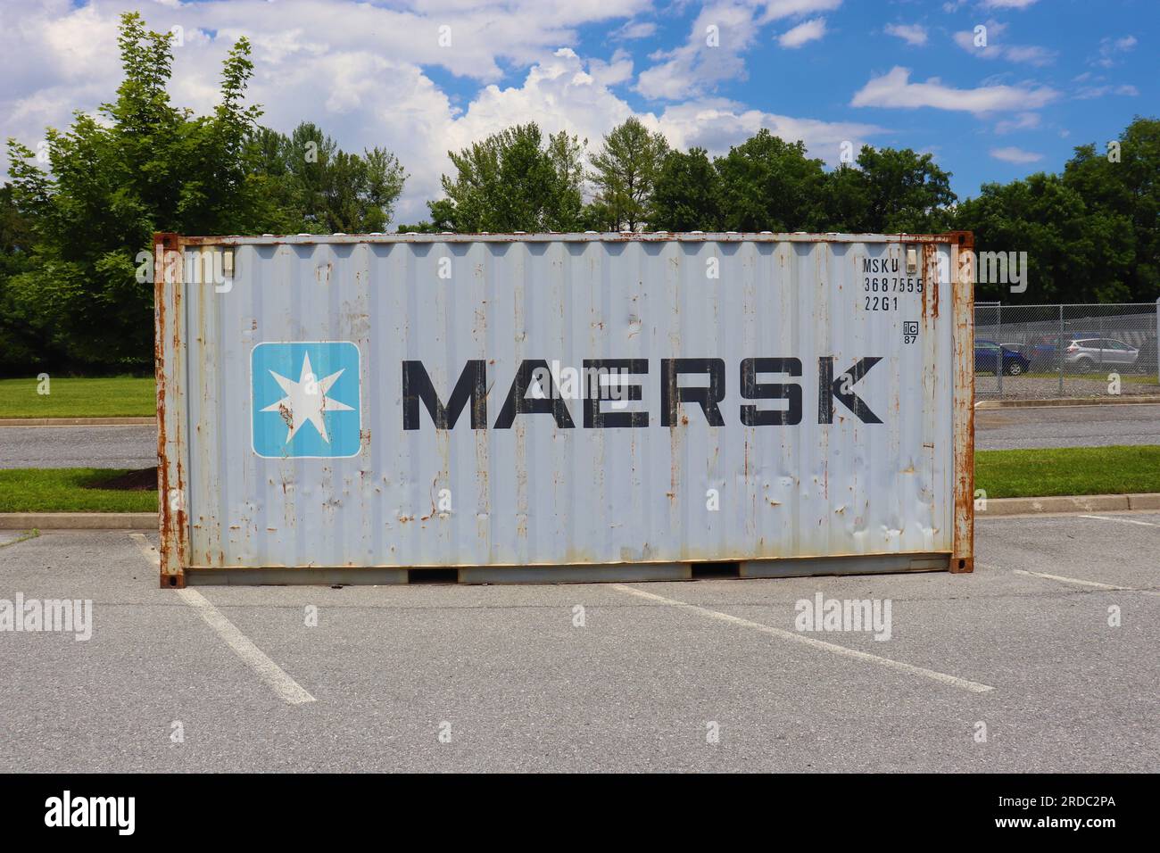 Container maersk -Fotos und -Bildmaterial in hoher Auflösung – Alamy