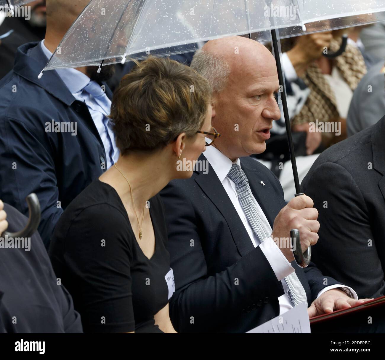 Berlin, Deutschland, 20. Juli 2023. Kai Wegner, der Oberbürgermeister ...