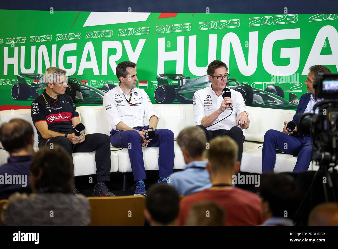 Budapest, Ungarn. 21. Juli 2023. Xevi Pujolar (ESP, Alfa Romeo F1 ...