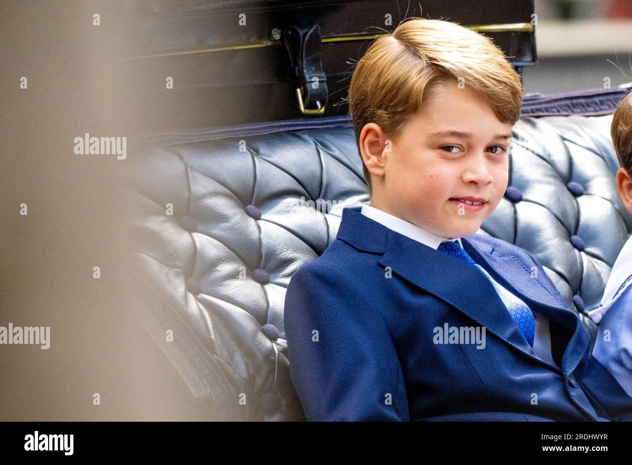 London, Großbritannien. 02. Juni 2022. Prinz George feiert seinen ...