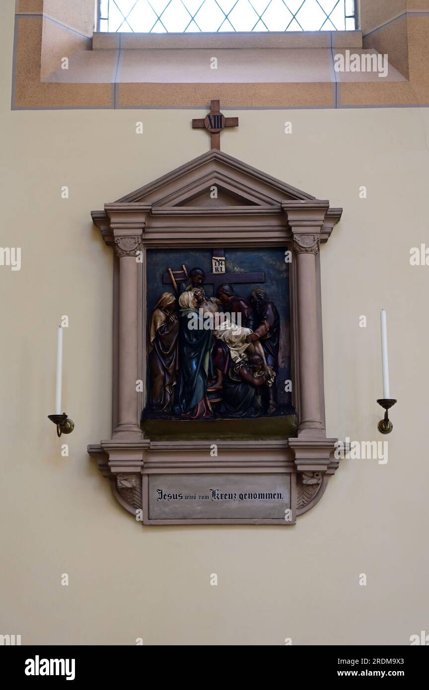 Jesus taken down from the cross -Fotos und -Bildmaterial in hoher Auflösung – Alamy