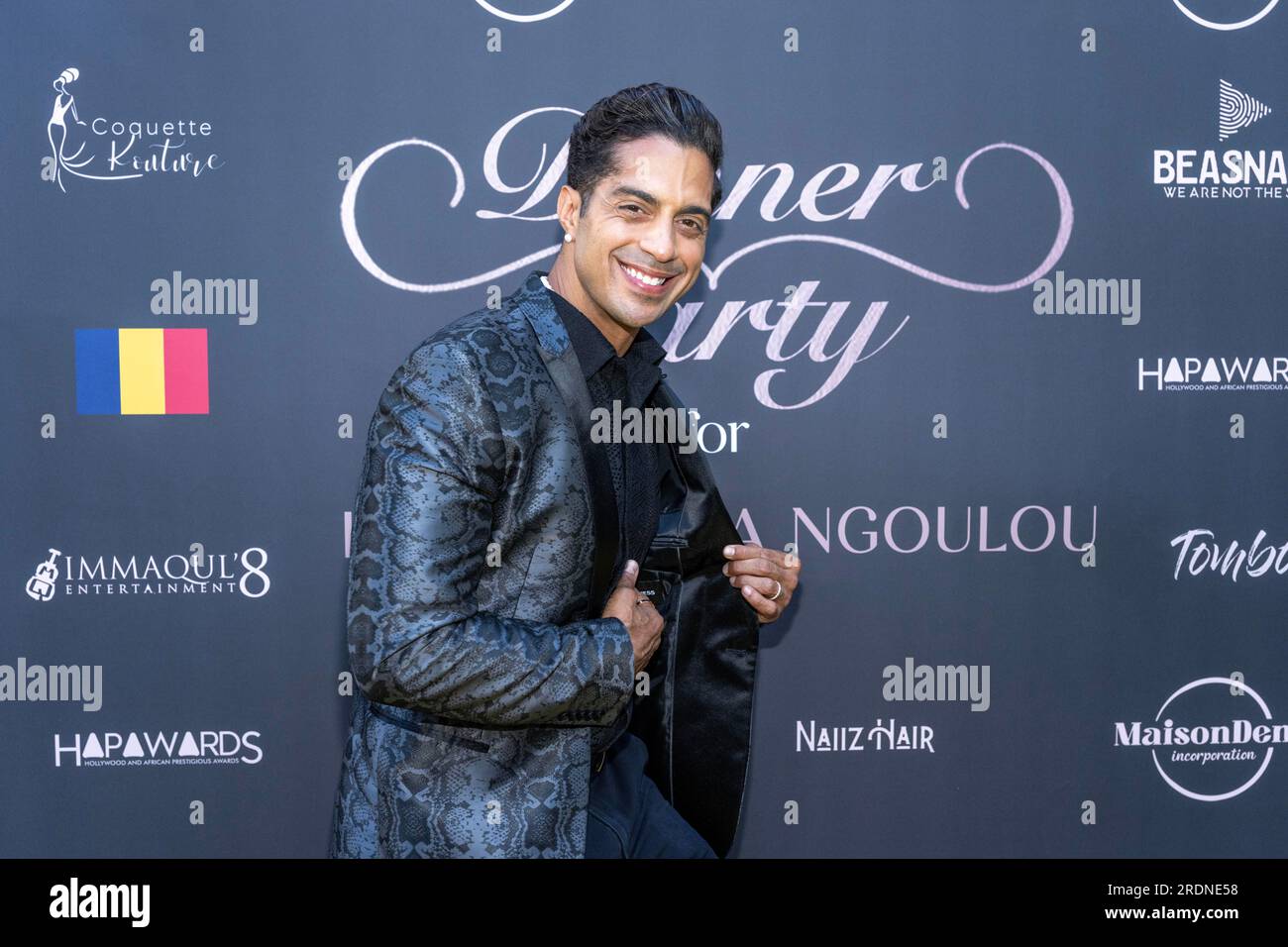Los Angeles, USA. 21. Juli 2023. Musical Artist Anthony Bless nimmt an ...