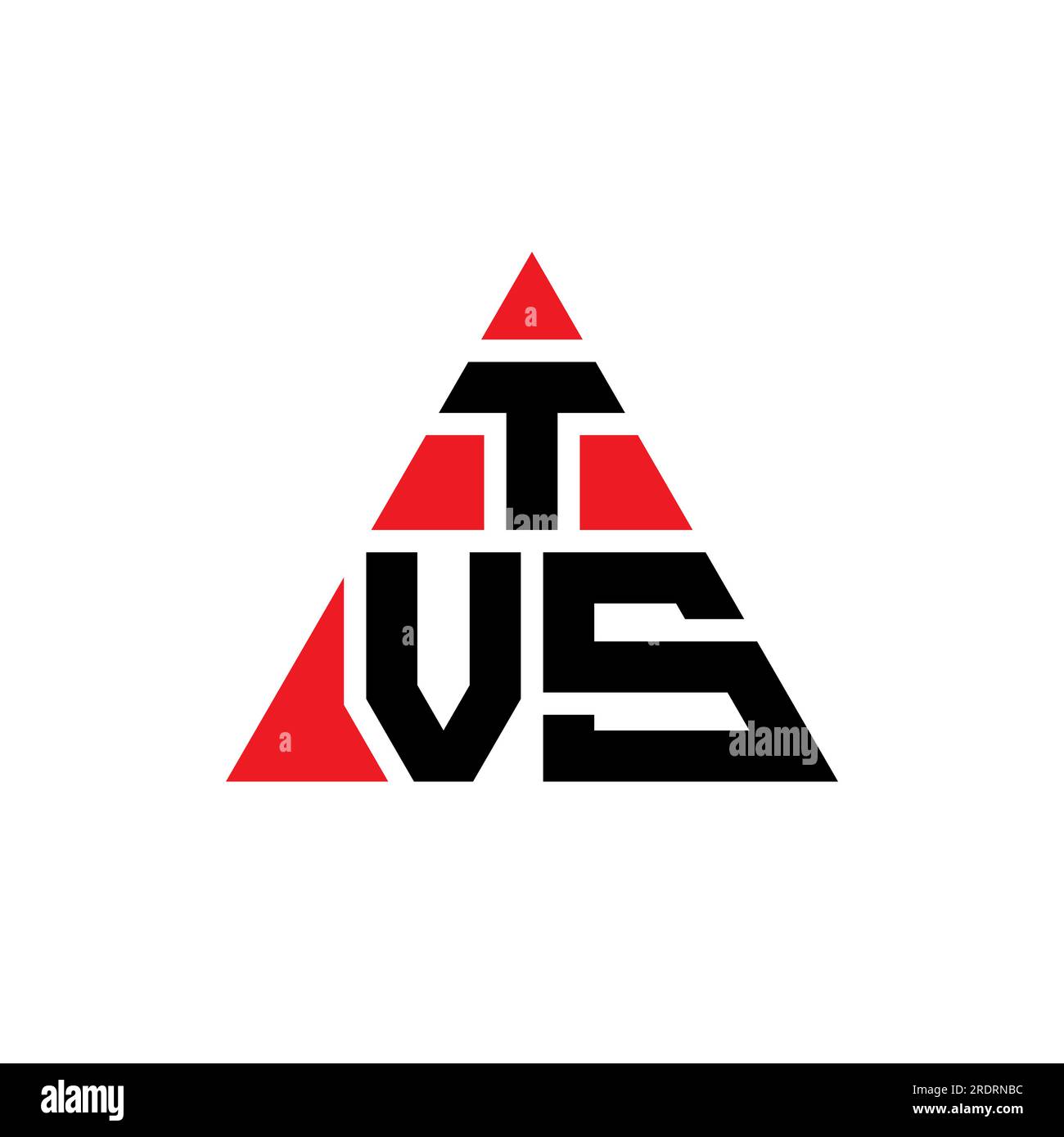 FERNSEHER Logo mit dreieckigem Buchstaben und dreieckiger Form ...