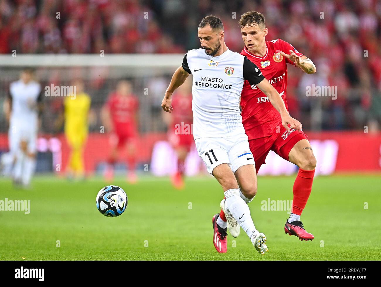 23. Juli 2023: 2023.07.23 2023.07.23 Lodz.Pilka nozna PKO Ekstraklasa ...