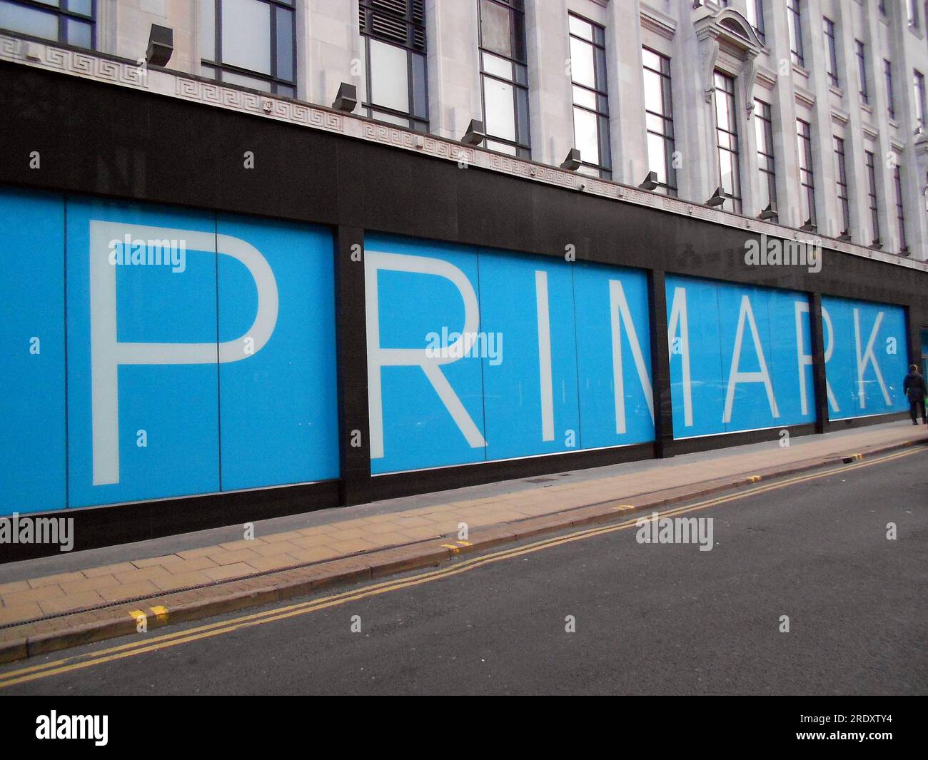 Außenansicht des Primark Stores oder Shops, Manchester, Großbritannien ...
