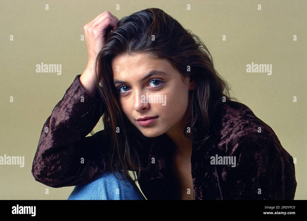 Julia Brendler, deutsche Schauspielerin, bei einem Fotoshooting im ...