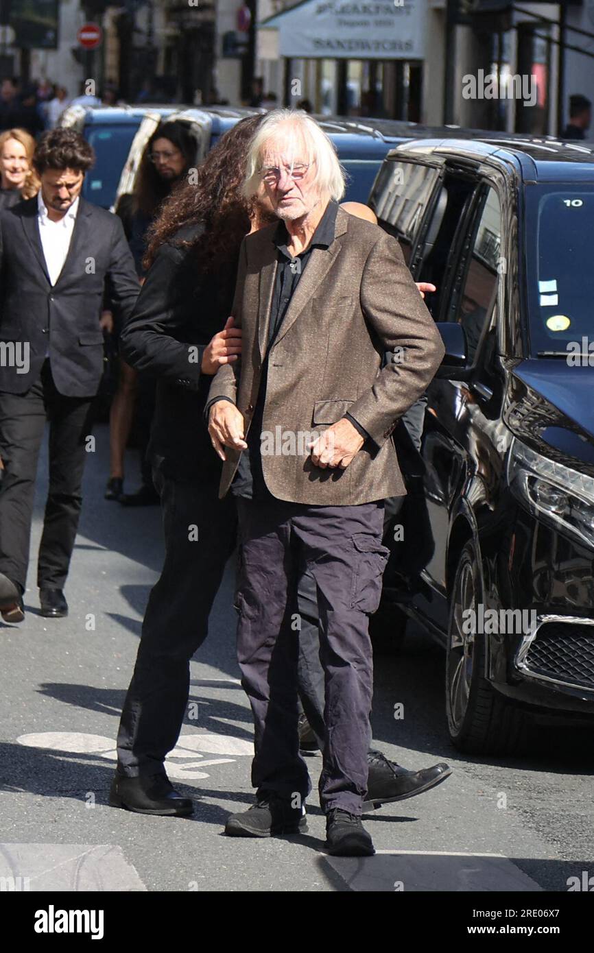 Paris, Frankreich. 24. Juli 2023. Andrew Birkin, Jane Birkin Brother ...