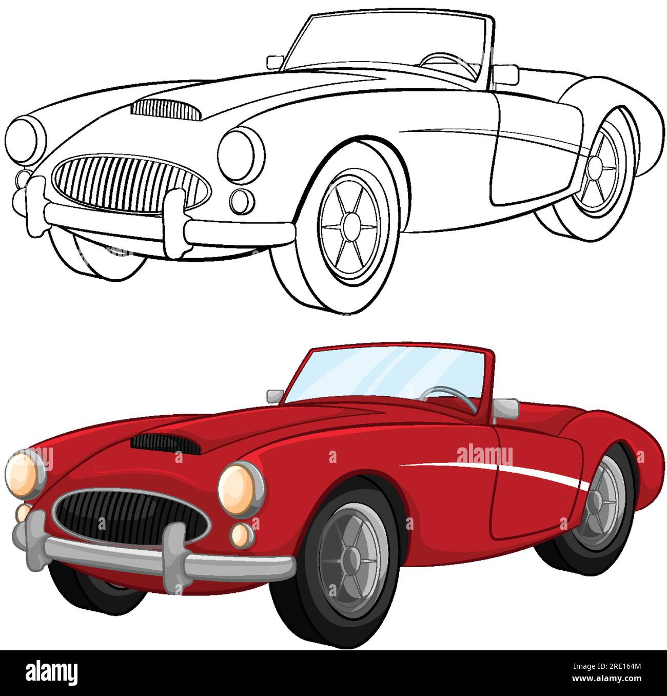Auto ausmalbilder -Fotos und -Bildmaterial in hoher Auflösung – Alamy