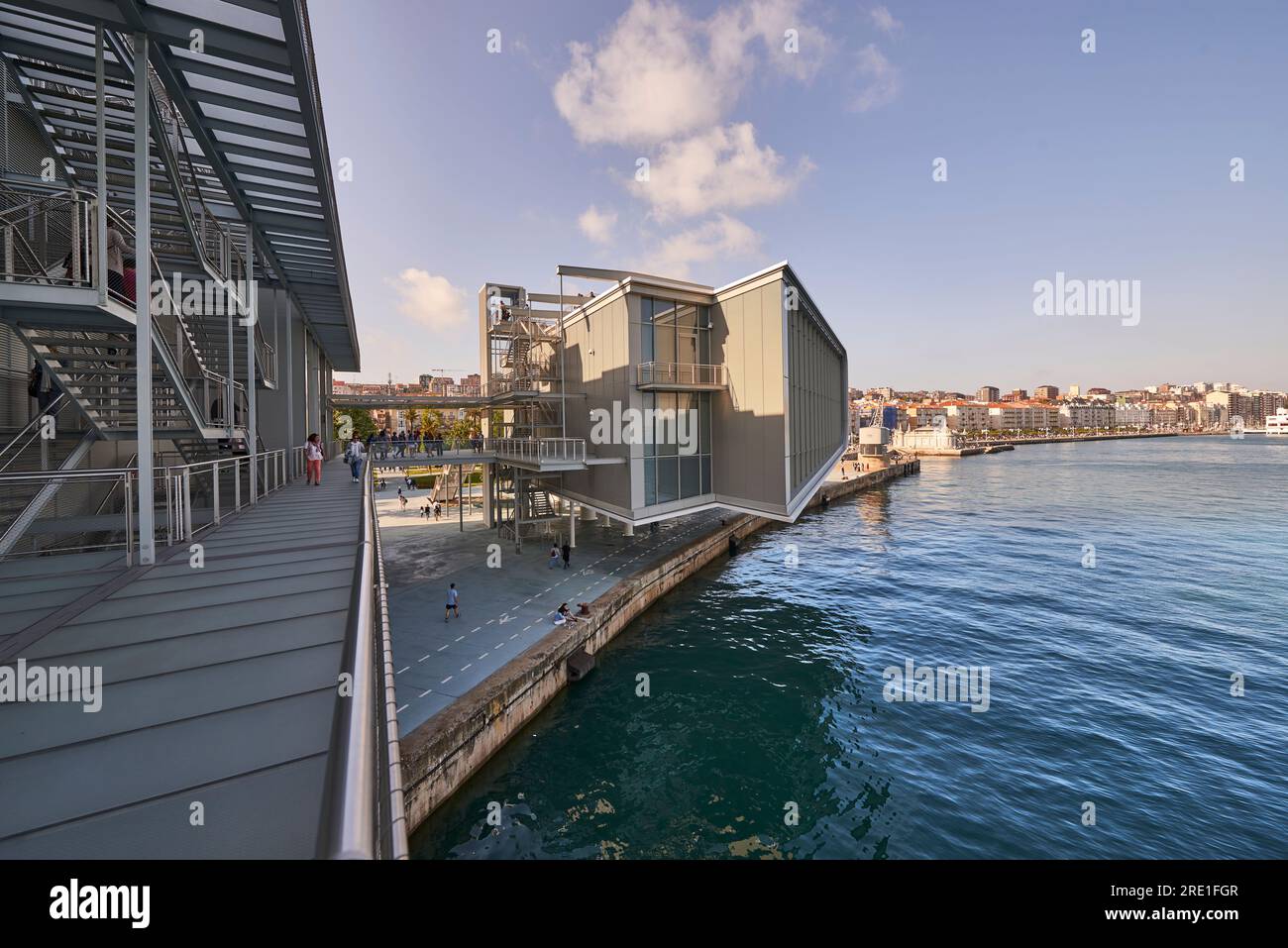 Botin Center Museum Kunst und Kultur. Stiftung Botin, Architekt Renzo ...