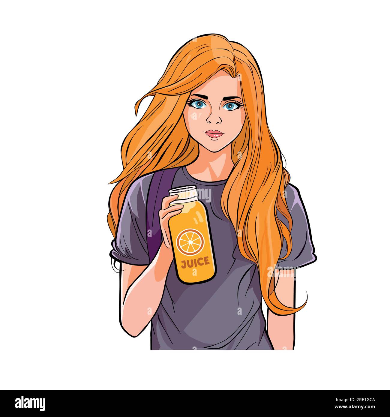 Mädchen hat spass im wasser cartoon -Fotos und -Bildmaterial in hoher ...